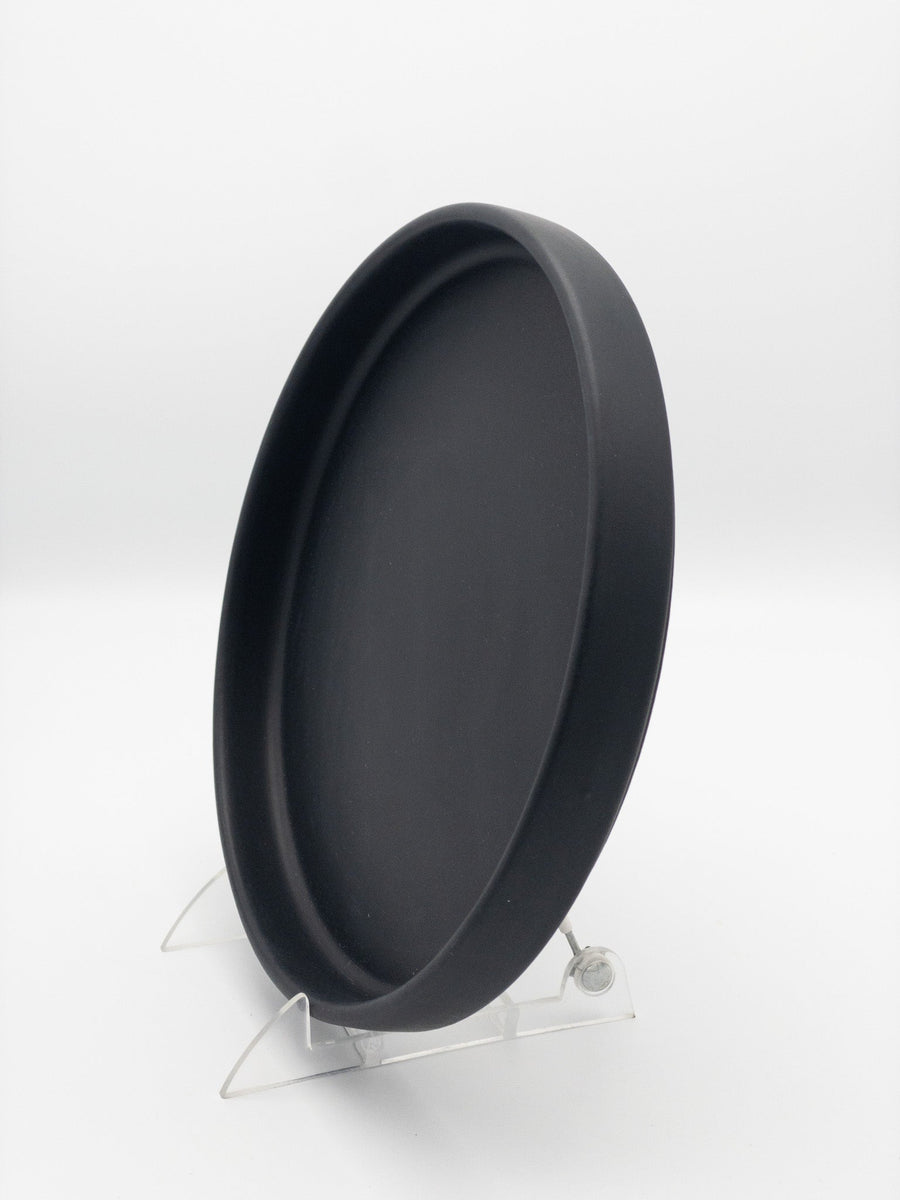 American Modern Dinner Plate Set - Set of 4 - Matte Black - HF Coors