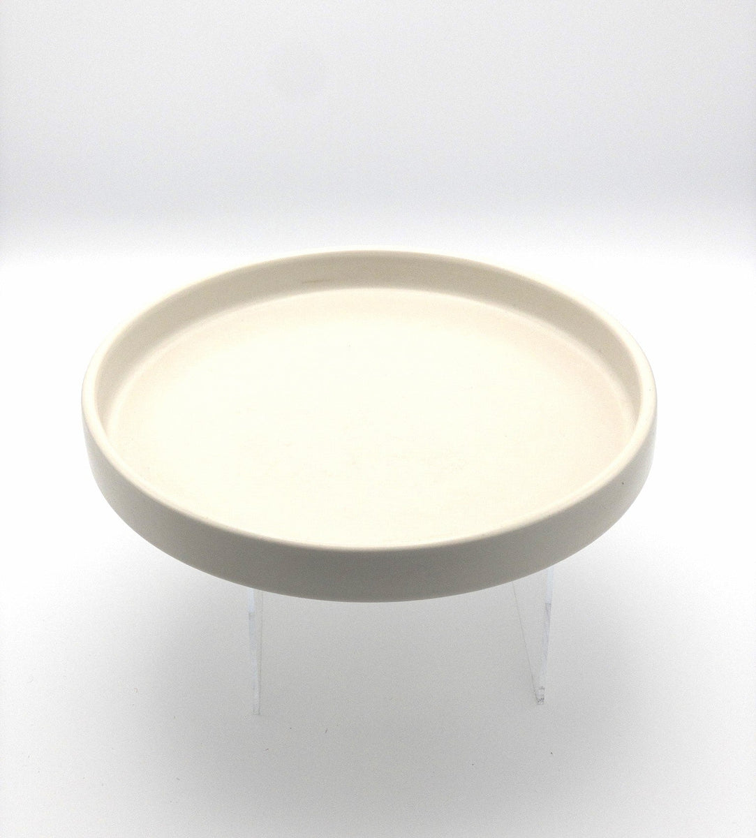 American Modern Dinner Plate Set - Set of 4 - Matte White - HF Coors